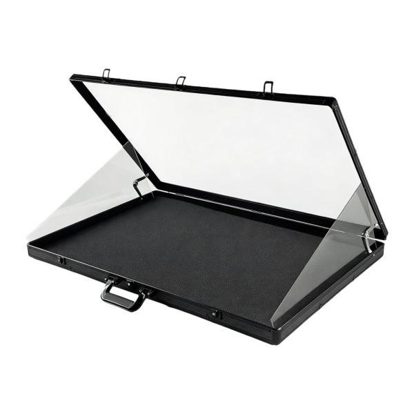 説明: [素材]: カードディスプレイケースは丈夫なアルミ合金フレームとPSで作られており.カードやその他の収集品を角度からクリアに見ることができます. [安全なロック]: 卓上ショーケースは.カードや収集品を盗難やほこりから守るロック機構...