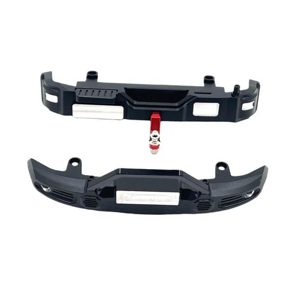 説明: [幅広い互換性]: RCフロントとリアバンパーは1/12 300 RCおもちゃ用に特別に設計されており.改造なしで直接フィットします. [プレミアム構造]: RCカーバンパーは高強度6061アルミニウムで作られており.優れた耐久性と...