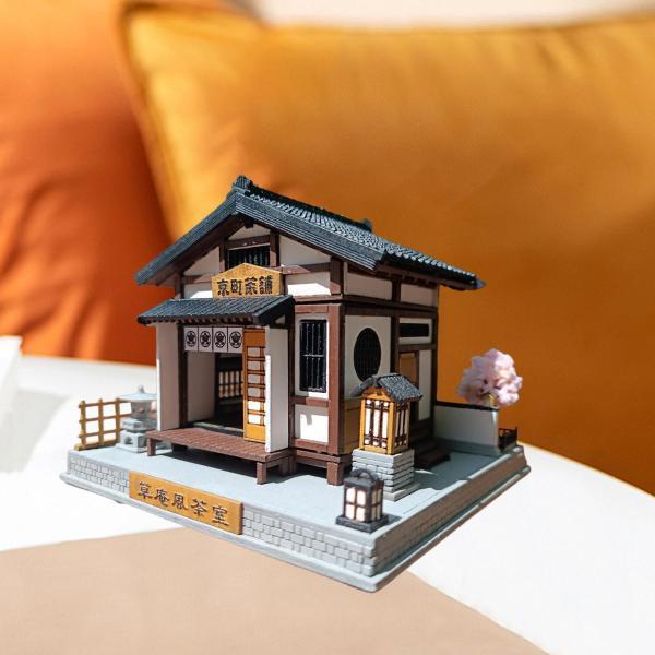 説明: [デザイン]日本の伝統的な茶室建築にインスパイアされたこの1:64スケールの組み立てモデルは.精巧な内部のディテールと日本のスタイルを特徴としており.コレクターやDIY愛好家に最適です. [プレミアム素材]高品質の樹脂で作られており...
