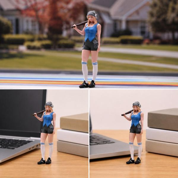 説明: [リアル]1/18スケールの手描き女性フィギュア.ディテールが向上し.精巧に作られた顔の特徴により.まるで生きているかのような外観を実現しています. [素材]丈夫な樹脂素材で作られたこのミニチュアモデルは.優れた職人技と高いリアリズ...