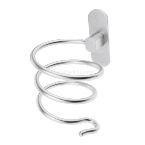 説明:バスルームまたはトイレのオーガナイザーに適しています。 ウォールマウントと簡単にインストールするには、壁に穴を掘ることなく、家庭用の良いヘアドライヤーホルダー。 スパイラルヘアドライヤーホルダーは、ヘアドライヤーやストレートナーをきち...