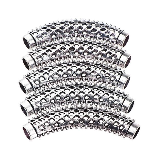 説明:高級合金製で、防錆性と耐摩耗性に優れ、色あせは簡単ではありません。 表面に花を配したアンティークのくり抜きデザイン、さまざまなスタイルの選択。 髪の毛やあごひげ、三つ編み、かつらや、ネックレス、ブレスレット、その他のDIY工芸品の装飾...