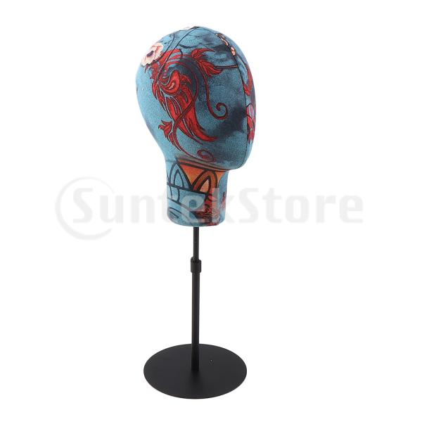 説明:高品質の柔らかい伝統的な花柄の布カバー。 インナー素材のヘアフォームで、丈夫で留めやすいピンです。 平らな面にマネキンの頭のかつらを保持するのに十分強い、調整可能なスタンドが付属しています。組み立てや分解が容易。 ショーケース、カウン...