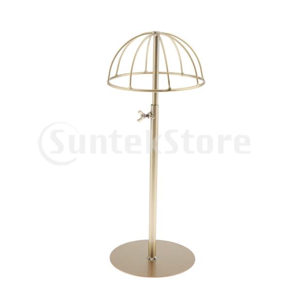 説明:高さ調節可能な高さ調整可能な帽子/キャップ/かつらディスプレイホルダースタンド。 エレガントでモダンなスタイル、洗練された人気のあるゴールデンカラー。 半円形のトップセクションは、かつらや帽子を持ち、それが保管されている間それがその形...