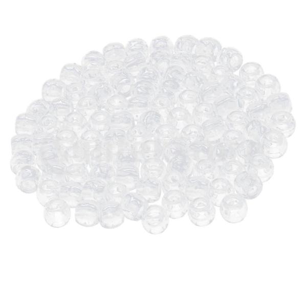 説明:数量：100個、材質：プラスチックカラー：クリアサイズ：約直径：5 mm、高さ：10 mm 多目的な使用：髪の毛/あごひげ/ドレッドヘア/組紐の装飾、ネックレス、ブレスレット、その他のDIYグッズの作成にも適用できません。 暖かい注意...
