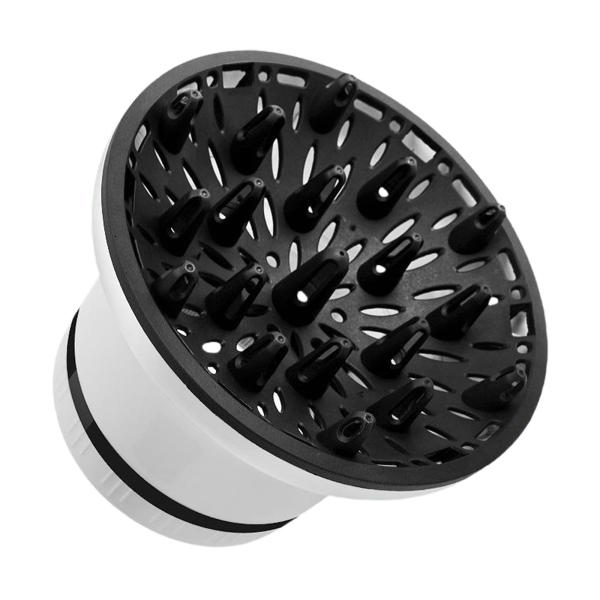 説明:ノズル径3.5〜8.0cmのヘアドライヤーにユニバーサルフィット.ロックボタン付きロータリーデザイン髪の乾燥プロセスにおける乾燥と縮毛の問題を解決し.自然なカールと質感を高め.髪の質を改善します.穴のあるデザインのアウトレットは.空気...