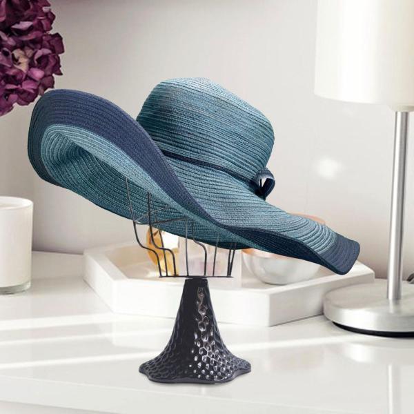 説明:[素材]: この帽子ディスプレイスタンドモデルは鉄素材で作られており.金属中空表面設計で.軽量で丈夫で.お手入れも簡単です. [サイズ]:頭囲52cm.高さ約23cm.台座直径14cm.全高約34cm. [特徴]: ウィッグディスプレ...