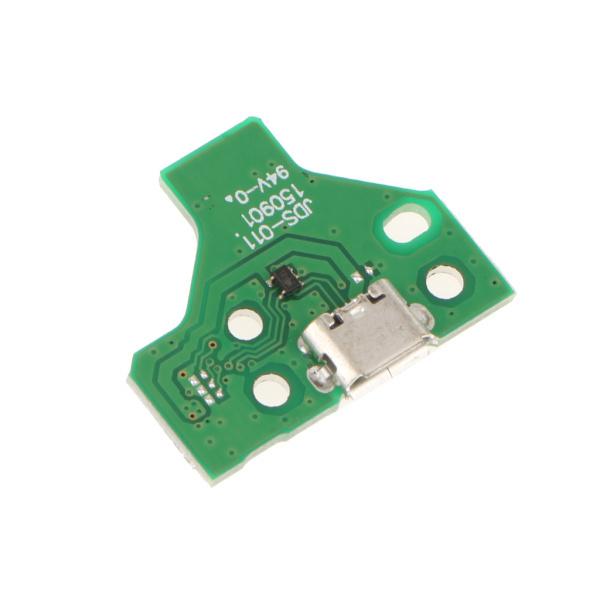 説明:SONY PS4Dualshockコントローラー用の交換用USB充電ポートソケットボードJDS-011150901破損したPS4USB充電ポートソケットボードJDS-011を交換してください重要:12ピンケーブルの場合のみJDS-01...