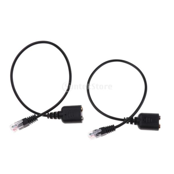 説明: 100％ブランドの新しいと高品質。 コンピュータデュアル3.5mmオーディオジャック〜RJ9電話プラグアダプタケーブルコネクタA：2個3.5mmの女性コネクタB：RJ9 パッケージに含まれるもの: 2xデュアル3.5mm〜RJ9アダ...