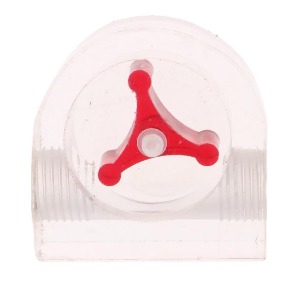 説明:名称：水冷式流量計ねじサイズ：G1 / 4（2ポイント）実際の外径サイズは12.9MMです材質：アクリル表面処理：研磨役割：水などの流れを観察するパッケージに含まれるもの: 1x水冷式流量計...