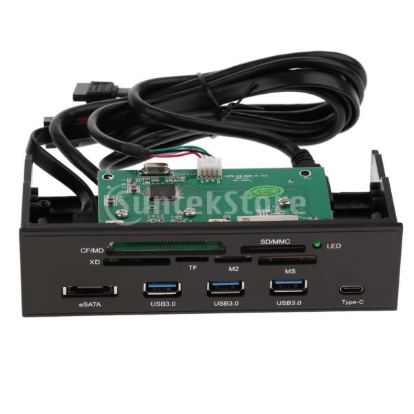 説明:効率的で手間のかからないデータ転送のための高速フロントU 3.0およびタイプCインターフェイス。  6カードスロットにより、最も一般的なカードフォーマットに素早く簡単にアクセスでき、CF / MS、SD / MMC、MS、M2、TF、...
