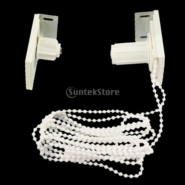 説明:高品質のプラスチック製の.使用に耐久性がありますブラケットは上.側面または顔を固定することができますビードチェーン:約165cm / 64.96インチ28mm / 1.10インチチューブに適しています各セットは以下を含む.1ペアローラ...