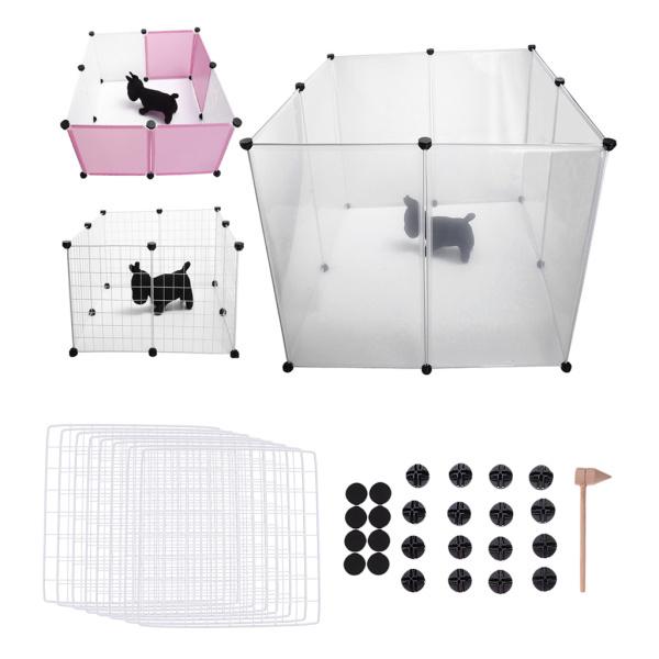 説明:ペットをキャンプサイトに安全に保ちながら.アウトドアを楽しむ自由をペットに与えます8つのパネルを配置して.フェンスで囲まれた領域を形成します.頑丈なプラスチック製コネクタに適合するスチール製の配線は.長期にわたる保護を提供し.ペットを...