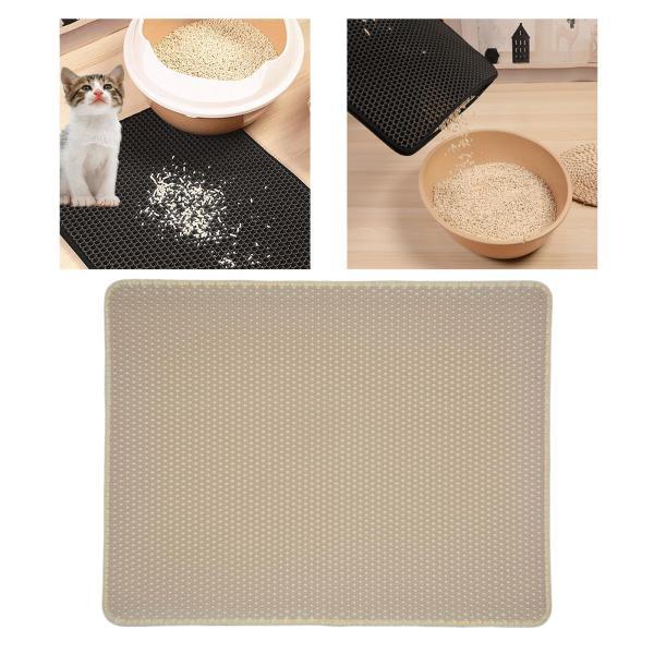 説明:この多目的な猫のゴミ箱マットは.ゴミがあなたの床に追跡または散らばっているのを妨げるのを助けます.EVA素材.超軽量.持ち運びが簡単.防水.洗える.耐久性.急速乾燥.たくさんのゴミや.キティのゴミ箱.フード付き.フード付き.フード付き...