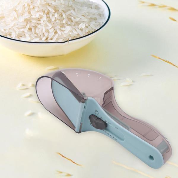 説明:材質:計量はプラスチック製で.耐食性.耐食性.耐熱性が高く.安全で耐久性があります.スペースを節約:底に磁石があり.背面に穴が開いているは.金属面に挿入したり.フックに取り付けたりして.キッチンのスペースを節約できます.クリアスケール...