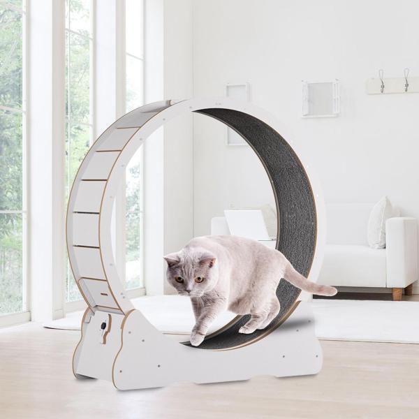 説明:素材:猫のランニングホイールは木製で.コンパクトで.耐久性があり.頑丈で.安定しています.猫用エクササイズホイール: 高耐久.静音.猫が家で走ったり.運動したり.遊んだりするのに最適デザイン:TPEサイレントランニングホイール.静かな...