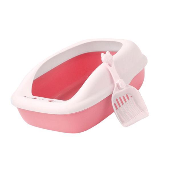 説明:素材: この猫用トイレは高品質の PP 素材で作られており.長期間の使用に耐えます.特徴: 開いた半密閉型のフレーム付きパンは高さを追加し.部屋のトレイから猫砂が投げ出されるのを防ぎます.中空スプーン付き: とても便利で.掃除の際に手...