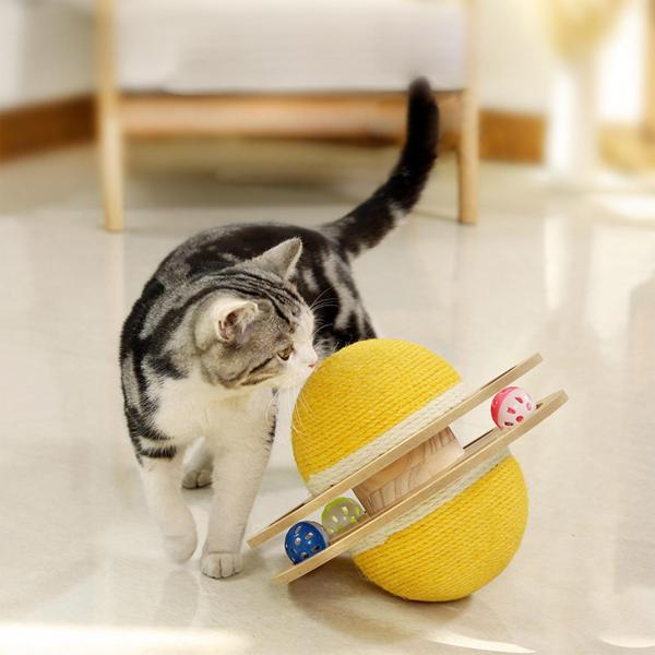 説明:斬新なデザイン: この猫のおもちゃのクリエイティブな惑星ターンテーブルのデザインは.鮮やかな色のマッチングでペットの注目を完全に引き付けることができます.ベルボール:この猫のおもちゃのボールのおもちゃには3つのベルボールがデザインされ...