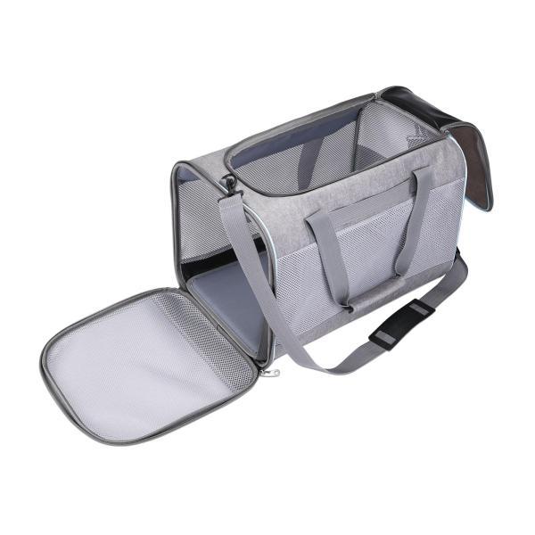 説明:素材:ペットキャリーバッグは布製で.耐久性.耐摩耗性.耐傷性に優れています. 15kg以内のペットに適しています.通気性のある換気:ペットキャリーバッグは.ペットが自由にアクセスできる通気孔を採用し.クリアな視界と大きなグリッド換気を...