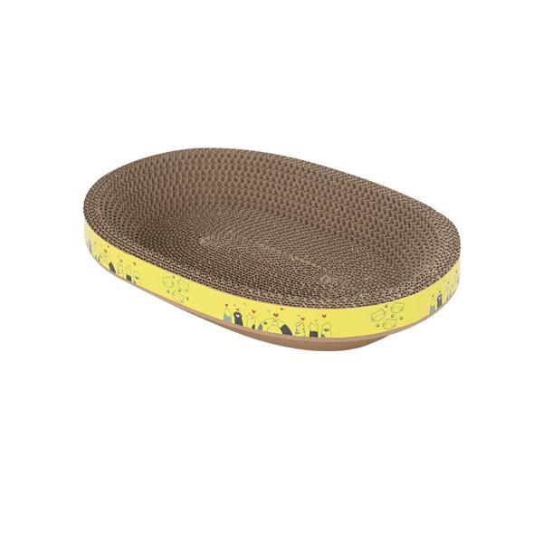 説明:[高品質]この猫のスクラッチパッドペットハウスは耐摩耗性の段ボール紙で作られており.傷がつきにくく耐久性があります.[ボウル型]楕円形の猫スクラッチャーネストはボウル型で.創造的で斬新で.楽しみや休息のために猫の注意を引き付けるのが簡...