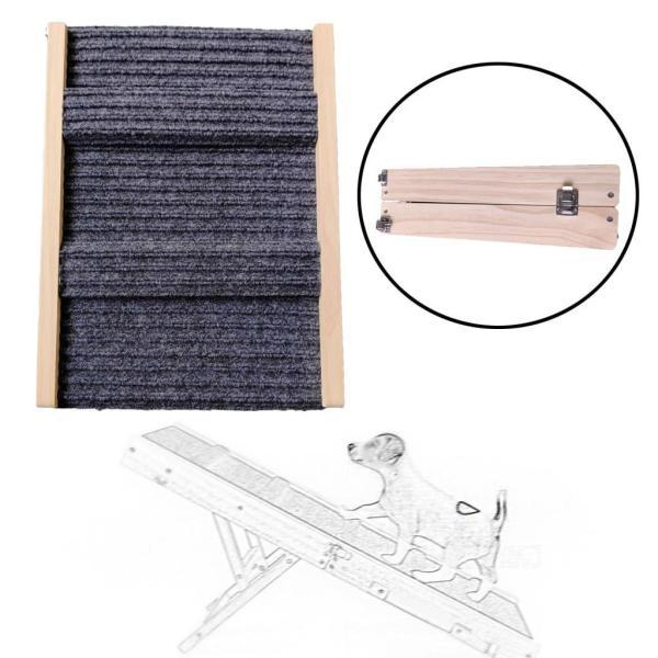 説明:[ペット犬用スロープ]:この犬用スロープは.ペットがソファ.ベッド.車に簡単に到達できるようにし.さまざまなニーズを満たすことができます.展開時の長さ83cm/32.68インチ.折りたたみサイズ16.34インチx11.81インチx4....