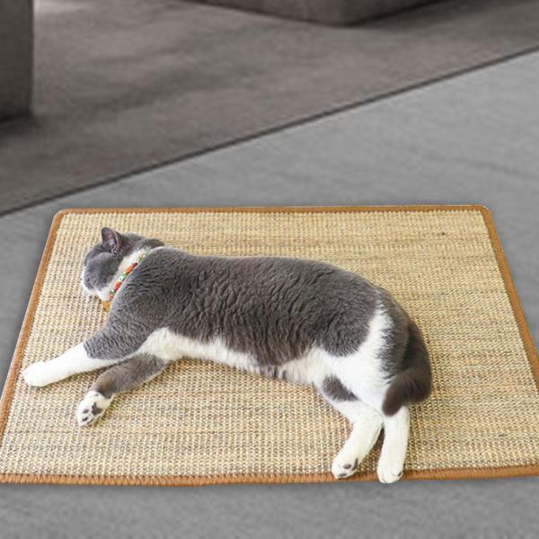 説明:[猫スクラッチパッド]サイザル麻猫スクラッチマットは.運動を楽しくするために.靭性と粗さの特性を備えた高品質のサイザル麻素材で作られています.[幅広い用途]この猫爪とぎマットは.床.ソファ.家具.ソファ.ベッドなどの複数の場所に適用で...
