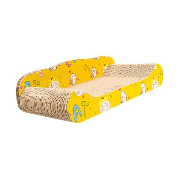 説明:[広々としたデザイン]: 猫の爪とぎボードは背もたれを広げて.伸びたり休んだりするのに十分なスペースを確保しながら.爪とぎや遊びのための十分なスペースを提供します.凹面曲線のデザインとネジで固定されており.強くてしっかりしています.[...