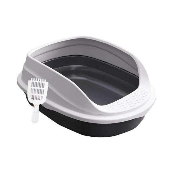 説明:[オープントップ]: ペダル付きのオープントップペット用トイレトレイを使用すると.猫の行動を簡単に監視し.掃除時間を覚えておくことができ.空気循環が増加するため.より実用的です.[プレミアム素材]: 高品質のPP素材で作られた半密閉型...