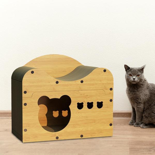 説明:[素材]:猫爪とぎボール紙は段ボール紙でできており.快適で厚く.耐摩耗性があり.耐久性があり.丈夫です.[ラウンジベッド]:この猫スクラッチボードは.猫ハウスとスクラッチボードの両方として機能します.[オールシーズン使用]:キャットハ...