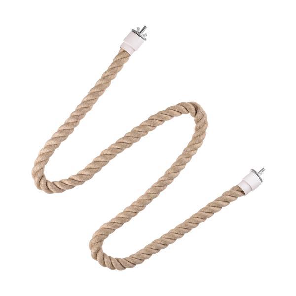 説明:[鳥登りロープ]: このオウムロープは鳥用に特別に設計されたペットのおもちゃで.オウムの登ったり立ったり噛んだりするニーズを満たします.[プレミアム素材]: ロープバードパーチスタンドは耐久性のある麻ロープ素材で作られており.耐久性が...