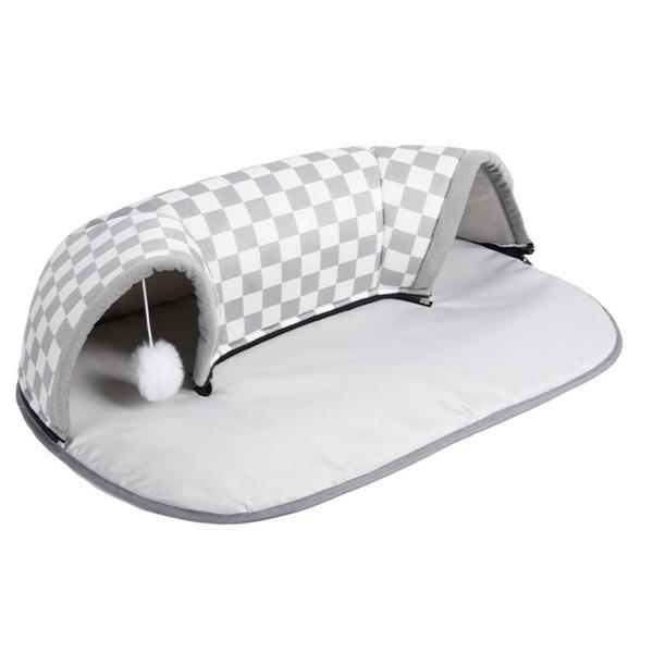 説明:[トンネル遊び]: 滑り止め底の猫用トンネルは.猫に何時間もの運動や娯楽を提供する方法を提供します. [プレミアム素材]: ボール遊びができる子猫用トンネルは布素材で作られており.柔らかく快適です. [デザイン]: 2 in 1 デザ...