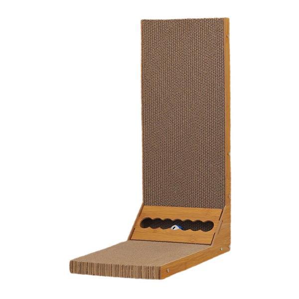 説明:[特徴]: このL字型の猫用爪とぎボードは.猫の友達を楽しませるために屋内での使用向けに設計されています. [素材]: 段ボールで作られたこの猫用爪とぎは.ペットが使用できるように頑丈です. [省スペース設計]: スクラッチパッドは....