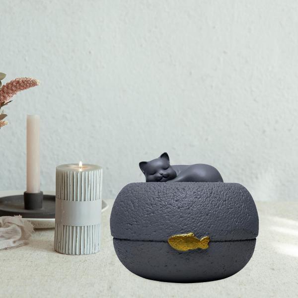 説明:[素材]:このペット骨壷は信頼できる樹脂で作られており.愛するペットへの限りない思い出と憧れを表現する葬儀メモリアルアイテムとして機能します. [ユニークなデザイン]: 当社の動物樹脂製骨壷には愛らしいペットが描かれており.この記念品...