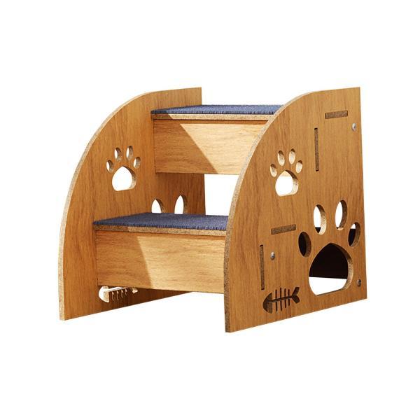 説明:[犬用階段]: このペット用階段は.ペットがソファー.ベッド.その他のお気に入りの場所に簡単に到達するのに役立ちます. [素材]: 犬用階段は木材と段ボール素材で作られており.滑り止め設計により階段が非常に頑丈になり.上り下りが簡単で...