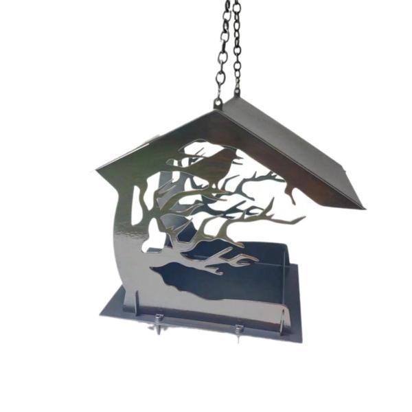 説明:[素材]: ガーデンバードフィーダーはステンレス製で.頑丈で.屋外環境で長期間使用できます. [サイズ]: フィンチフィーダーのサイズは17cmx12cmx17cm/6.69インチx4.72インチx6.69インチで.さまざまな鳥に餌を...