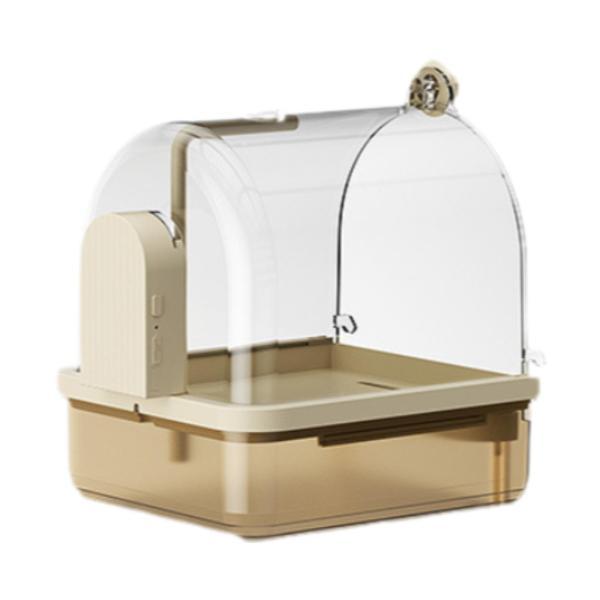 説明:[ケージバードシャワー]: この自動ペットバードバスは.ほとんどの鳥かごの内側または外側に設置できます. [循環水]: 循環水.ストレーナー.汚れた水.排泄物を遮断するペット用バードバスボックス[お手入れ簡単]: オウムの浴槽は取り外...