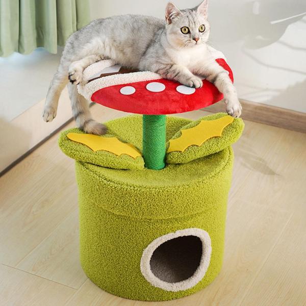 説明:[シンプルでモダン]:室内猫用キャットツリーは.麻ロープと布を組み合わせ.アクセサリーで飾られた美しいデザインで.機能と美学を兼ね備えています. [丈夫で快適]: 猫の爪とぎポスト.素材は肌に優しく.猫の友達の安全を確保します. [柔...