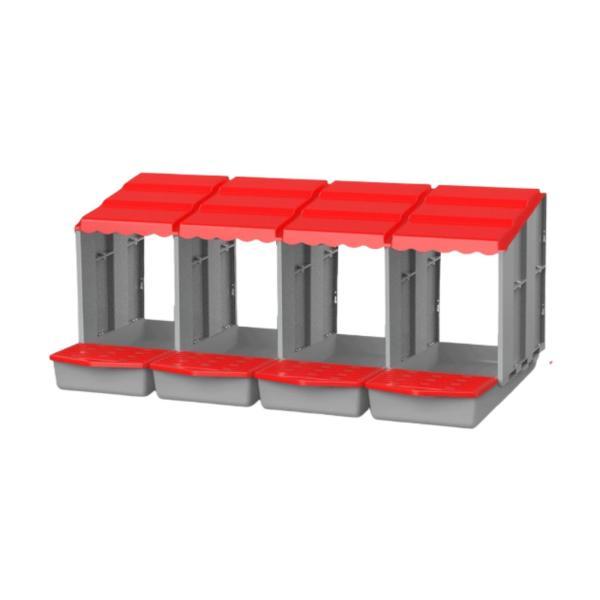 説明:[素材]: 産卵箱はPP素材で作られており.組み立てが必要です. [卵の収集と保護]: 鶏の産卵箱は.卵が安全に前面の収集エリアに転がり.卵の収集を簡素化します.巣に手を伸ばす必要がないため.鶏が卵を潰すのを防ぐことができます. [快...