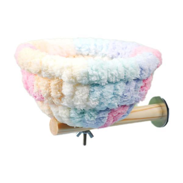 説明:[サイズ]: 鳥のケージにオウム.明るい色.かわいいデザイン.6.69インチ × 3.94インチサイズ[鳥の生息地]: ハンギングハンモックは小さなペットが遊んだり休んだりできるように設計されているだけでなく.素晴らしい隠れ家の場所で...