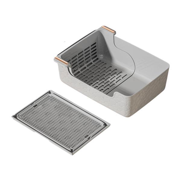 説明:[革新的なデザイン]:この猫用トイレ砂は.スプーンとボックスが一体化したユニークなデザインが特徴で.掃除やメンテナンスが簡単です. [素材]: ペットトイレはPP素材で作られており.丈夫で強く.壊れにくいです. [広々とした深い構造]...