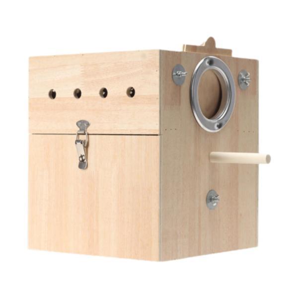 説明:[素材]: 鳥の飼育箱は木製で丈夫で.電気メッキの噛みつき防止リングが鳥の噛みつきに対する保護を強化します.[換気]: 側面に通気口が装備されており.このボックスは優れた空気循環を促進し.鳥の噛みつきを防ぎます.蒸れにくく.ペットの鳥...