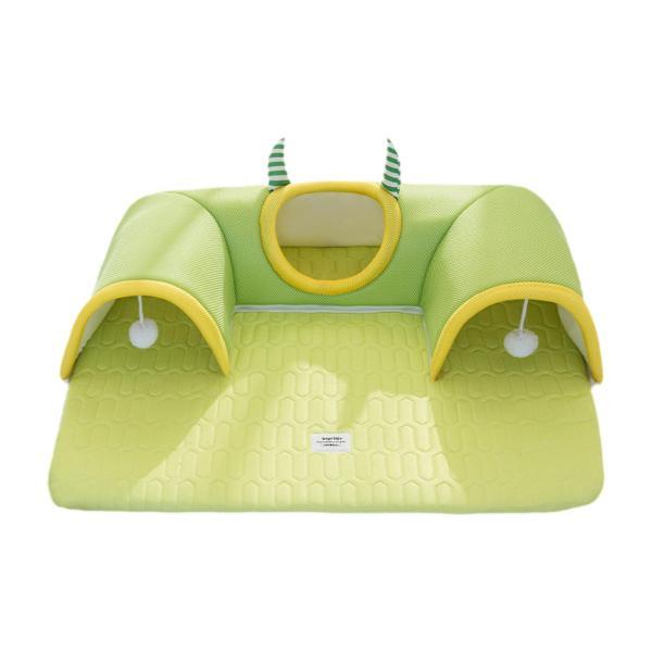 説明:[材料]:シルク.ラテックス.スポンジで作られたこの猫のトンネルベッドは.ネコの友人に快適で通気性のある環境を提供します[デザイン]:この革新的な猫トンネルは.遊びトンネルと居心地の良い眠りを組み合わせていますペットのエンターテイメン...