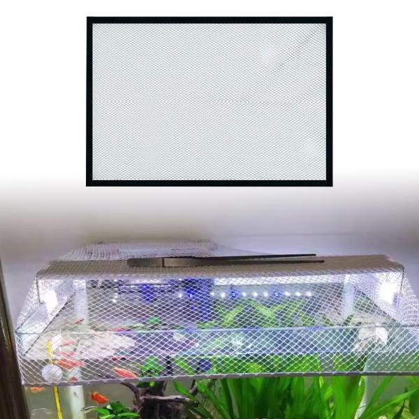 説明:[DIY組み立てが必要]: この水槽ネットカバーはDIY組み立てが必要で.特定のタンクの寸法に合わせてカスタマイズできます. [取り付け簡単]: ジャンプは簡単に取り付けられるように設計されており.水槽にしっかりとフィットします.これ...
