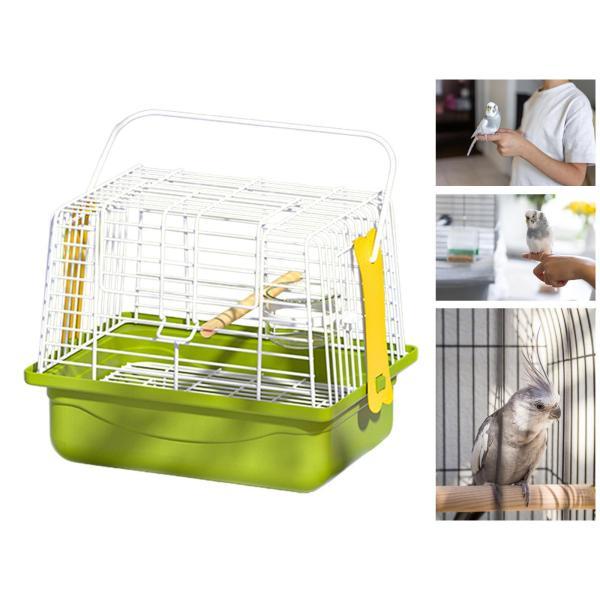 説明:[クリエイティブデザイン]: ドア.止まり木.餌入れを備えたオウムの鳥かご.鳥が食べたり休んだりするのに最適です. [品質と信頼性]: 吊り下げケージは高品質の鉄素材で作られており.丈夫で軽量で長年使用できます. [インタラクティブデ...