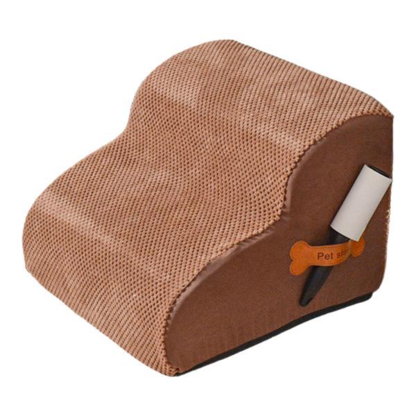 説明:[楽な登り]: ペットが楽に登れるように設計されており.崩れることなく強力なサポートを提供し.快適な上り下りを保証します. [素材]: フランネル.スポンジでデザインされたペット階段は.頑丈なサポートを提供し.小型犬に最適です. [コ...
