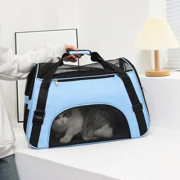 説明:[小型猫用に設計]: キャットキャリアは小型猫用に設計されており.軽量で持ち運びやすく.旅行.キャンプ.その他のアウトドア活動に適しています. [空気循環]: 犬用キャリアは通気性ネットデザインを採用し.空気循環を確保し.ペットがバッ...