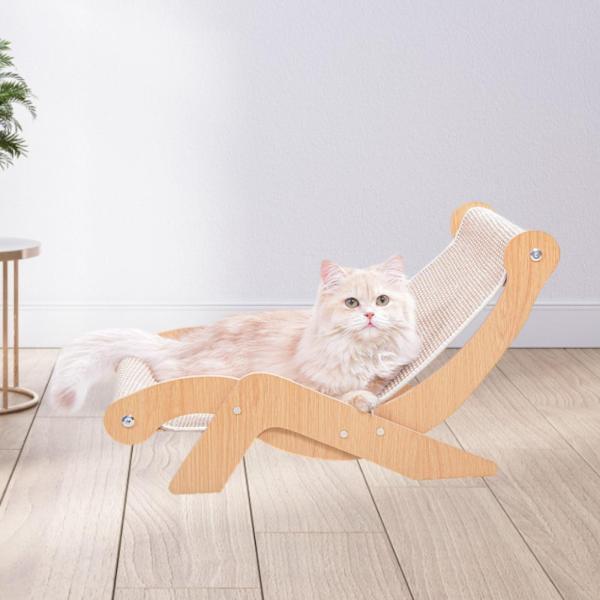説明:[素材]猫用爪とぎボードチェアは.木製.サイザル麻.軽量で耐摩耗性のある素材.安定した構造で作られています. [家具保護]猫の爪とぎベッドラウンジは.猫をソファや他の家具から遠ざけ.猫による汚れに悩まされることはありません. [室内猫...