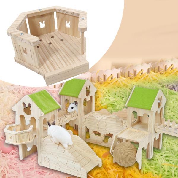 説明:[素材]: 高品質の木材で作られたこのバニーハウスは.引っかき傷や噛みつきに耐えるように設計されており.ペットに長期間の使用を提供します. [コンパクト]: この木製の家は.あまりスペースを取らずにほとんどのペットの囲いに快適に収まり...