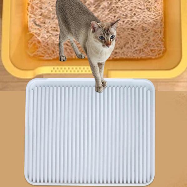 説明:[信頼できる素材]: 猫用トイレマットはPP樹脂製で.耐摩耗性.耐傷性.軽量性.長寿命を備えています. [使い方簡単]:ポータブルペットリターキャッチャーは使い方が簡単です.トイレの横に置くだけで.猫の爪がマットに引っかかるのを防ぎま...