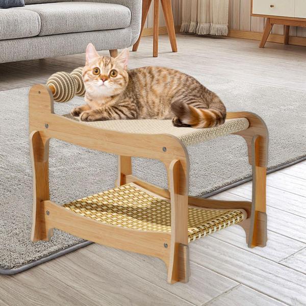 説明:[広々としたデザイン]: このスクラッチャーベッドは.猫の友達が伸びたり.休んだり.遊んだりするのに十分なスペースを提供し.快適で魅力的な環境を提供します. [高品質の素材]: 高級素材で作られたこのスクラッチャーラウンジは.安定性と...